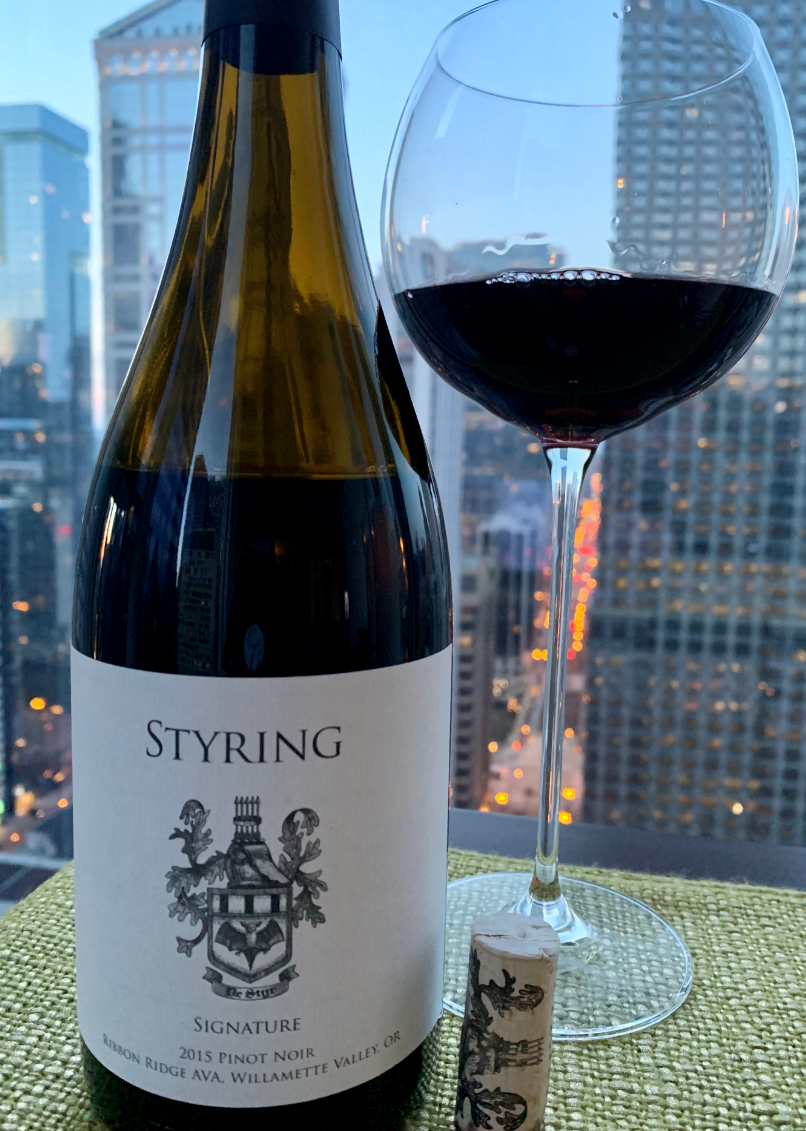 Styring Vineyards Signature Pinot Noir 2015, Willamette Valley | Life ...